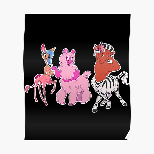 "Centaurworld Netflix Series " Poster by AstroTeenyArts | Redbubble