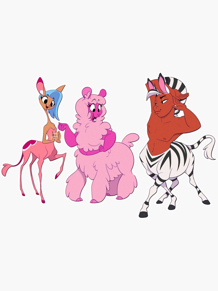 "Centaurworld Netflix Series " Sticker by AstroTeenyArts | Redbubble
