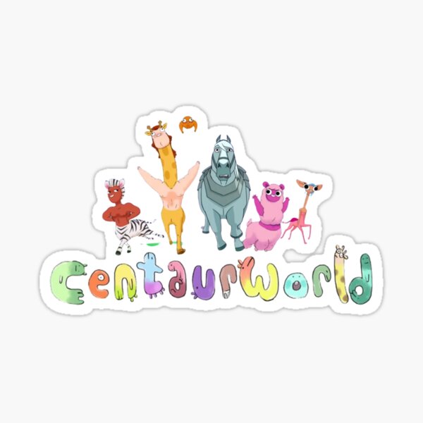 "centaurworld netflix show all characters" Sticker for Sale by ...