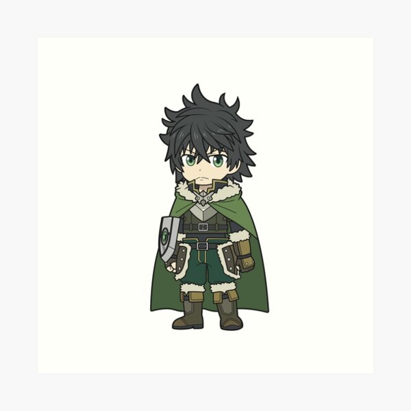 "Shield Hero Iwatani Naofumi Chibi" Art Print for Sale by ChibiCheems ...