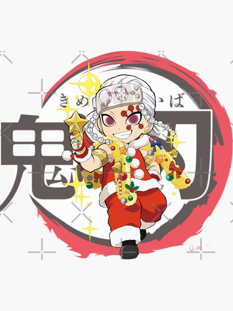 "Demon slayer Tegen Uzui" Sticker by god2014 | Redbubble