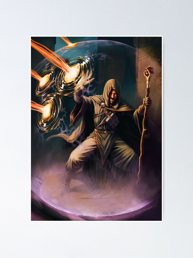 "Mage" Poster for Sale by DeanSpencerArt | Redbubble