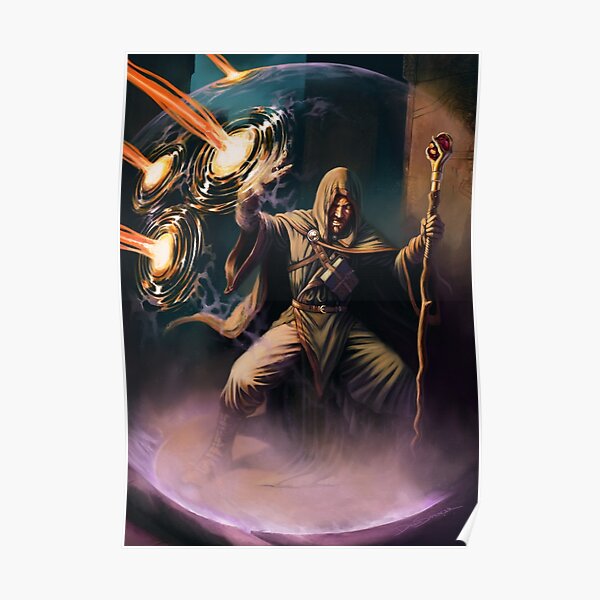 "Mage" Poster for Sale by DeanSpencerArt | Redbubble