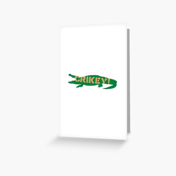 "STEVE IRWIN-LOGO" Greeting Card by GaryArnold710 | Redbubble
