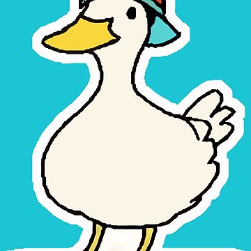 "Shuba Duck Sticker" Sticker for Sale by StefanFuchs | Redbubble