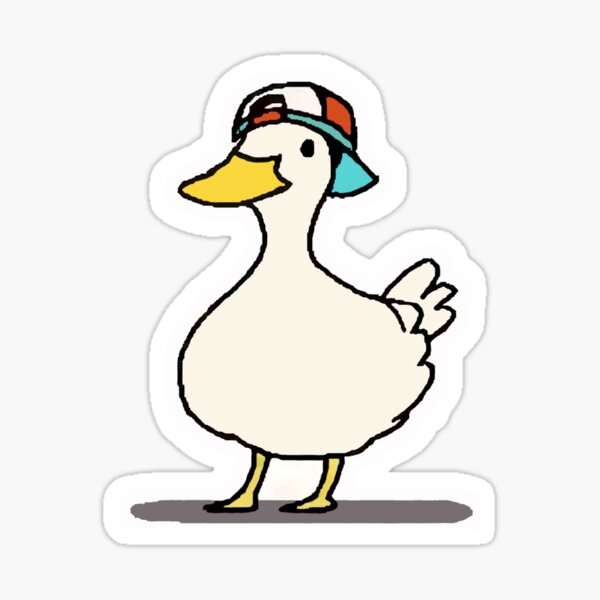 "Shuba Duck Sticker" Sticker for Sale by StefanFuchs | Redbubble