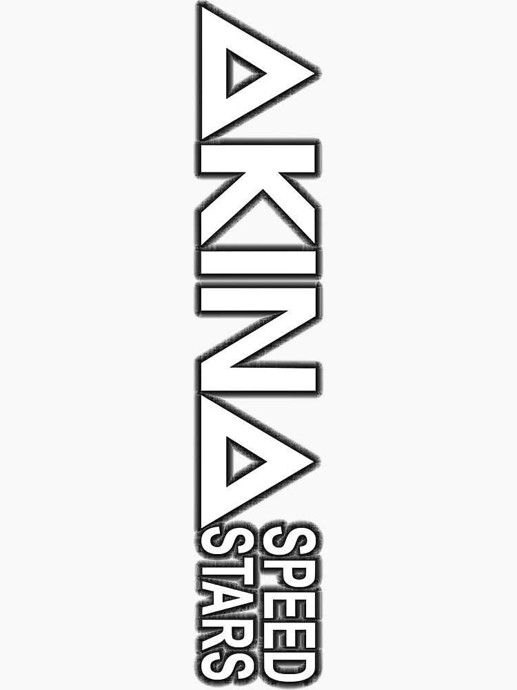 "Akina Speed Stars " Sticker by breckcelebrity | Redbubble