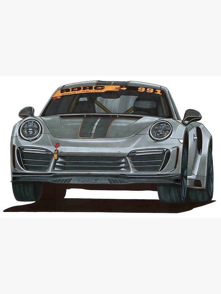 "Drag racing germany turbo supercar. Stuttgart" Poster by 23ARTS ...