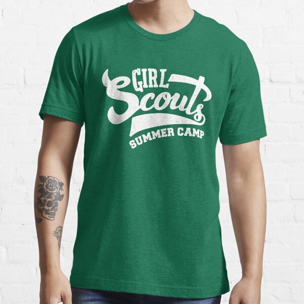 "Girl Scouts Summer Camp. Girl Scouts Mom & Girl Scouts Crew" T-shirt ...
