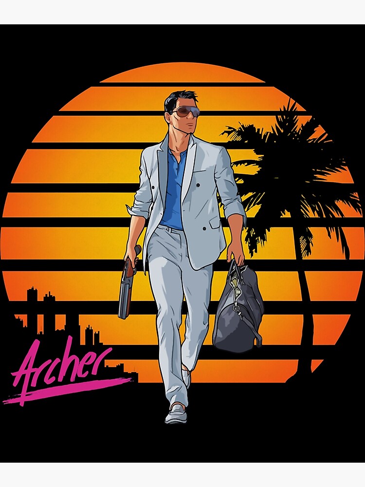 "Archer Vice " Poster by Kaitlynxon58 | Redbubble