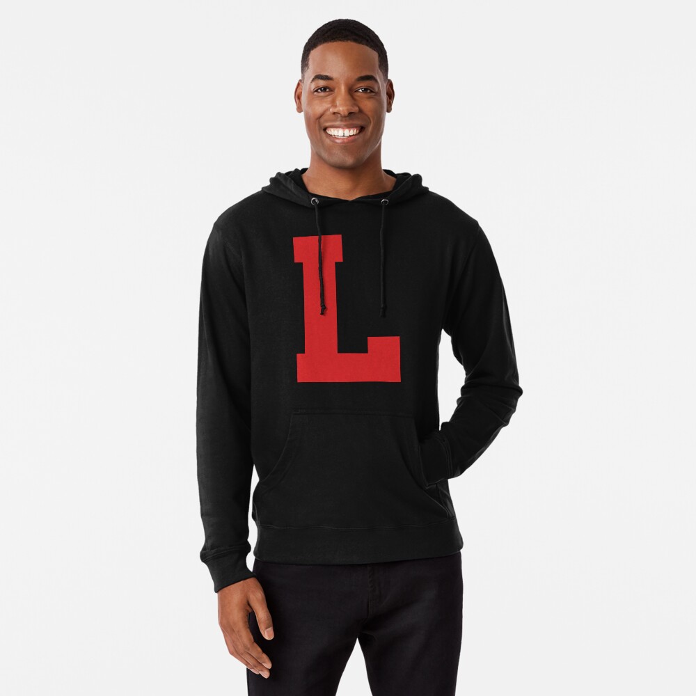 "Alphabet, Red L, Sports letter L" Sticker for Sale by TheCultStuff ...