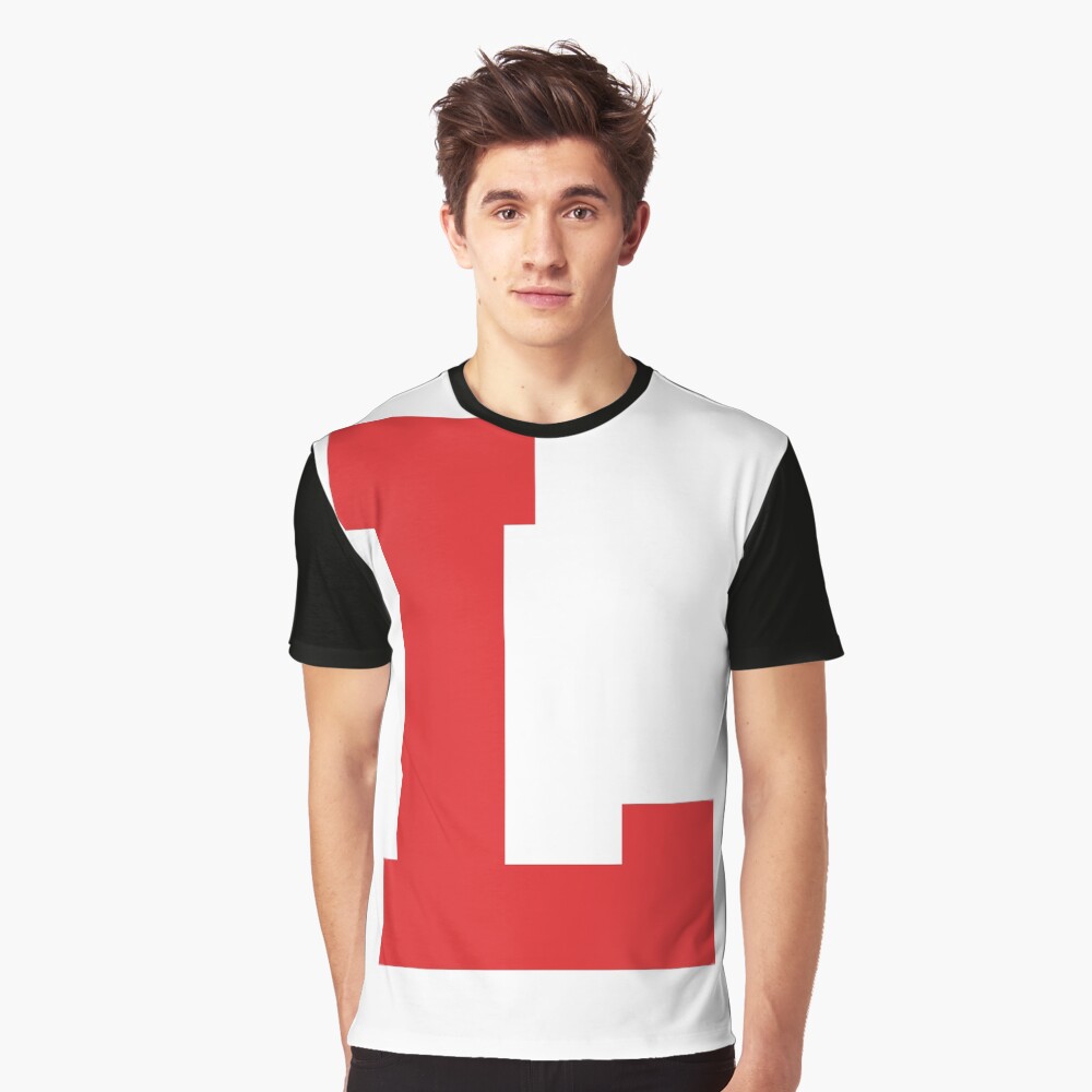 "Alphabet, Red L, Sports letter L" Sticker for Sale by TheCultStuff ...