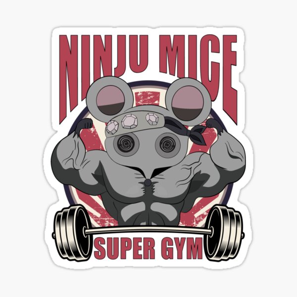 Pegatina «Demon slayer Tengen Ninju muscle mouse super gimnasio ...