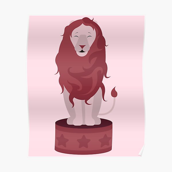 "Circus lion" Poster for Sale by Samuel-Ruhland | Redbubble