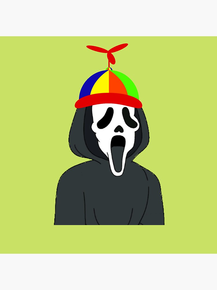 "Ghostface #4 - Kid Ghostface" Sticker by MarcusLawrence5 | Redbubble