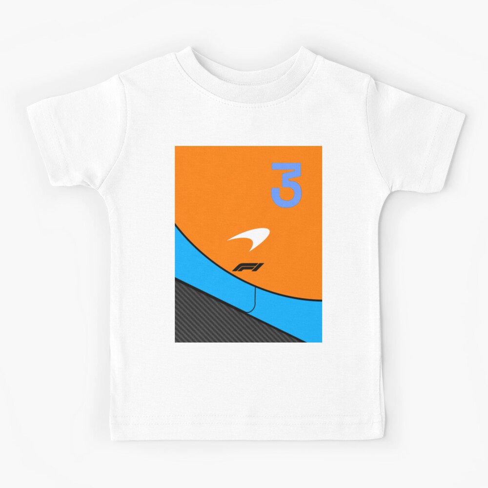 Camiseta para niños «Fibra de carbono Mclaren F1 Team 2022 Daniel ...