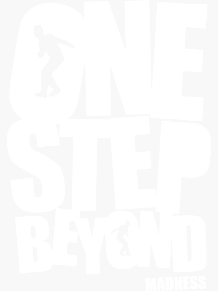 " One Step Beyond song poster vintage" Sticker by DaniloSouza2770 ...