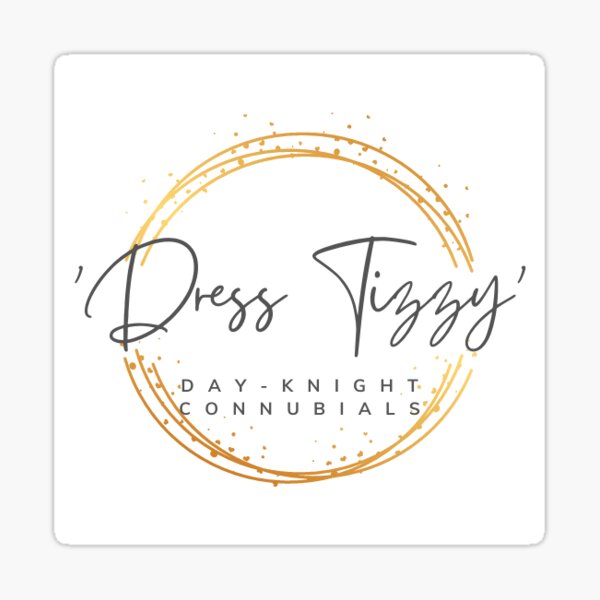 "Dress Tizzy- Kath and Kim" Sticker for Sale by M-L-B-Designs | Redbubble