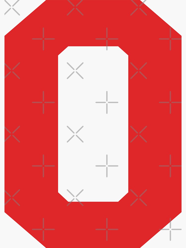 "Number 0, Red zero, Sports number 0" Sticker for Sale by TheCultStuff ...