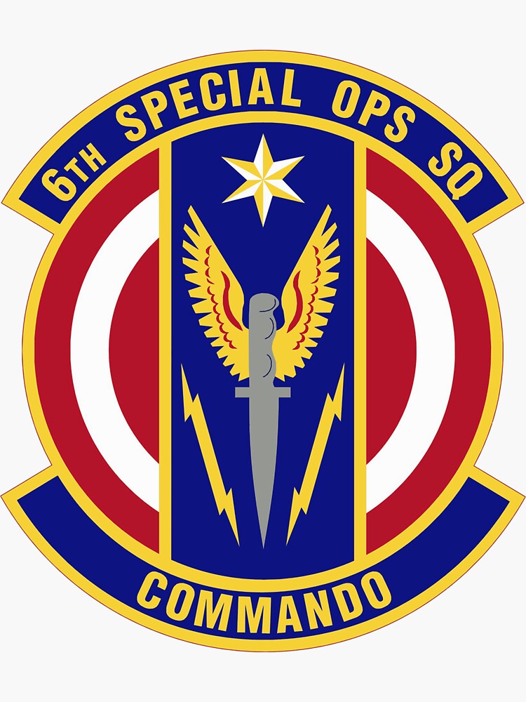 "6th Special Operations Squadron - USAF" Sticker for Sale by ...