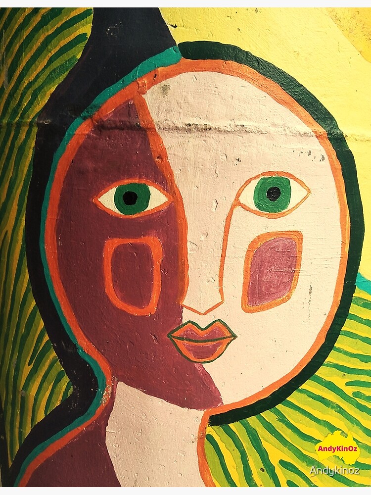 "Nimbin face mural" Poster for Sale by Andykinoz | Redbubble