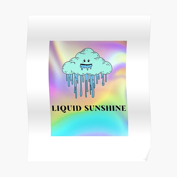 "liquid sunshine - lsd" Poster for Sale by NoelNimmad | Redbubble