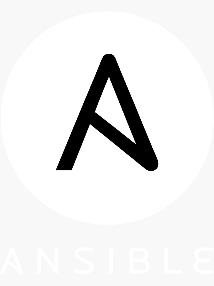 "Ansible Logo For Fans" Sticker by ShanyReilly | Redbubble