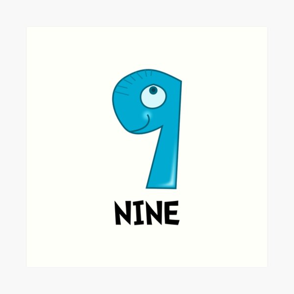 "Number Nine" Art Print for Sale by TheBestStore | Redbubble