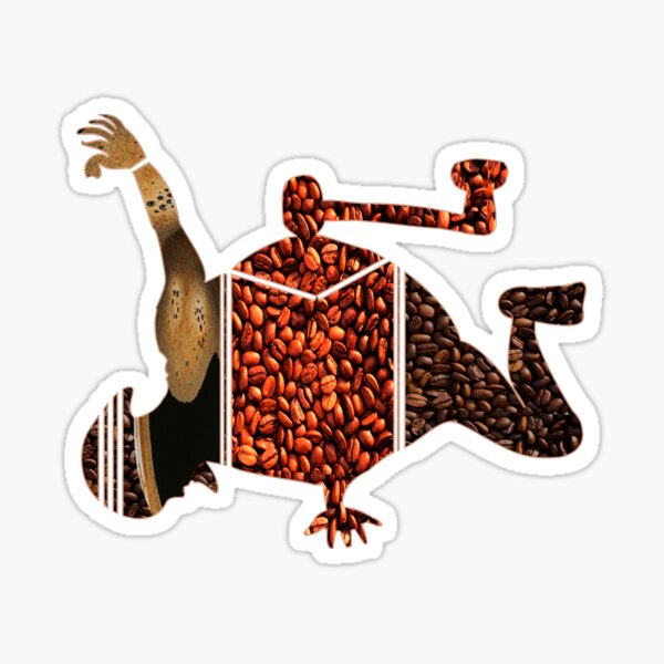 "FUELED BY COFFEE AND DANCE - BREAK DANCE - COFFEE GRINDER COFFEE MAKER ...