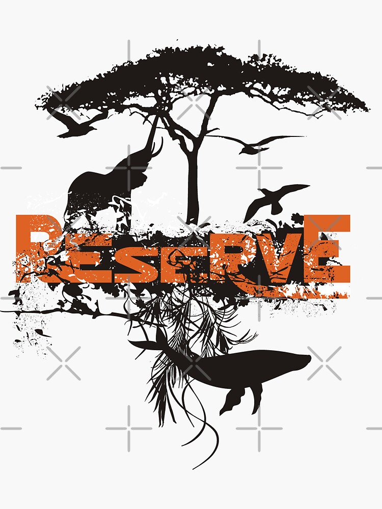 "Reserve" Sticker by jawaddesigner01 | Redbubble