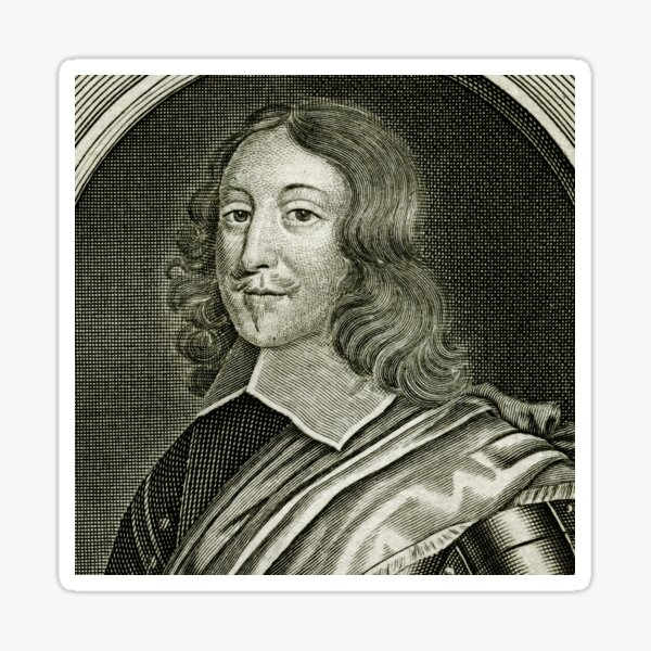 "Nathaniel Fiennes, English Civil War soldier and puritan" Sticker for ...