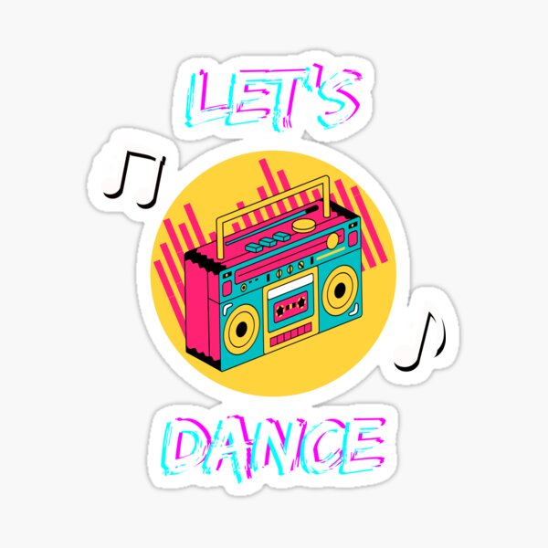 "Let's Dance" Sticker by DeversDesigns | Redbubble
