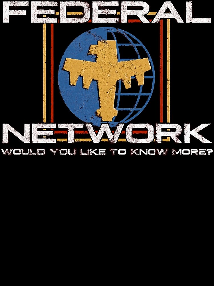 "Federal Network logo inspired by Starship Troopers" Photographic Print for Sale by ...