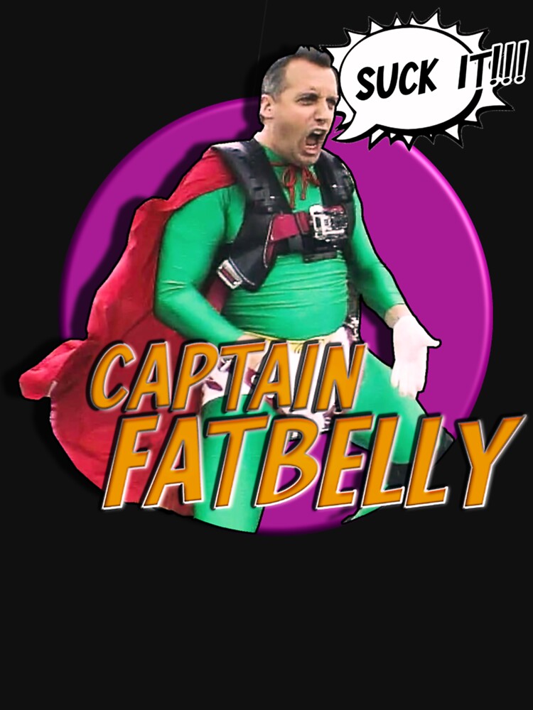 "Impractical Jokers - Captain Fatbelly - Joe Gatto Classic T-Shirt ...
