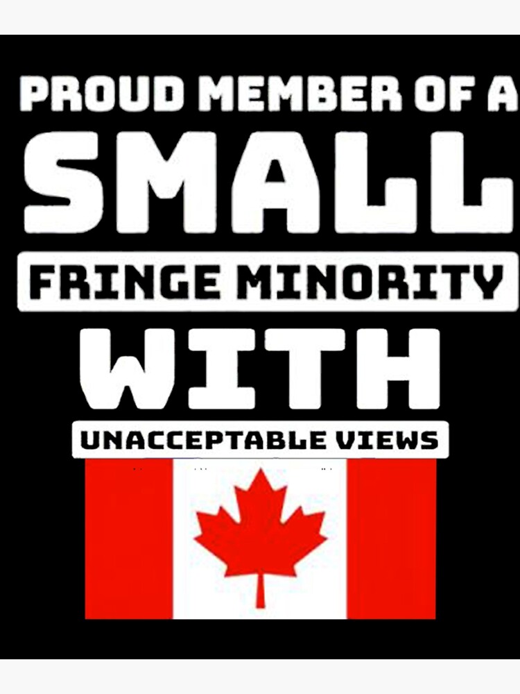 Lámina fotográfica «Orgulloso miembro de una pequeña minoría marginal ...