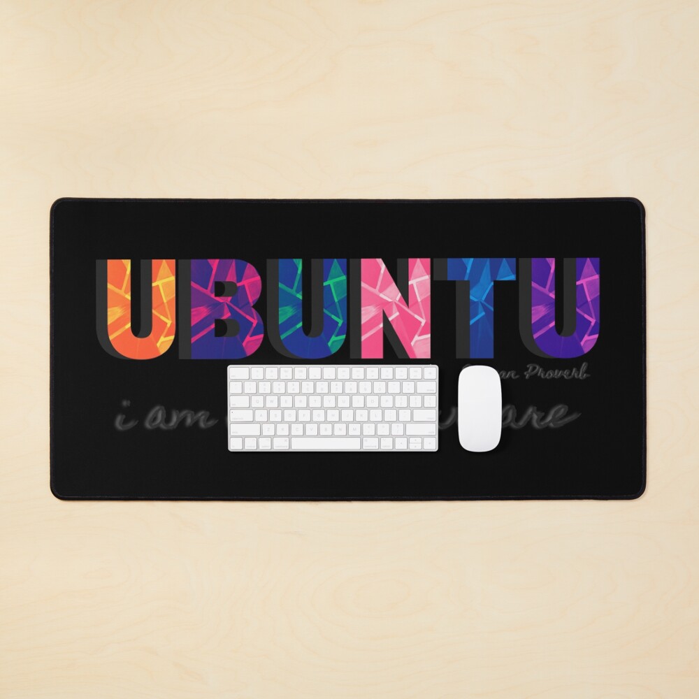 "UBUNTU - I AM BECAUSE WE ARE" Sticker for Sale by LusDigiArt | Redbubble