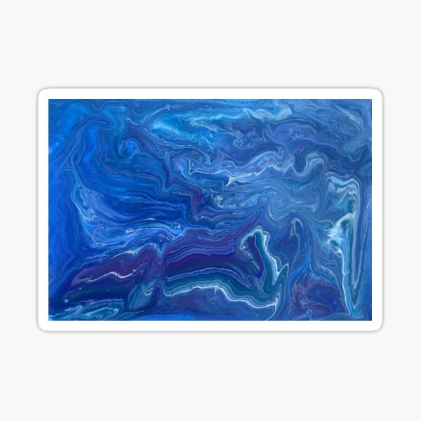 "Ultramarine" Sticker by mskDesigns | Redbubble