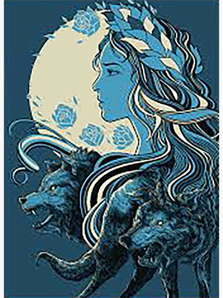 "gadis srigala" Sticker by tembakdalam7 | Redbubble