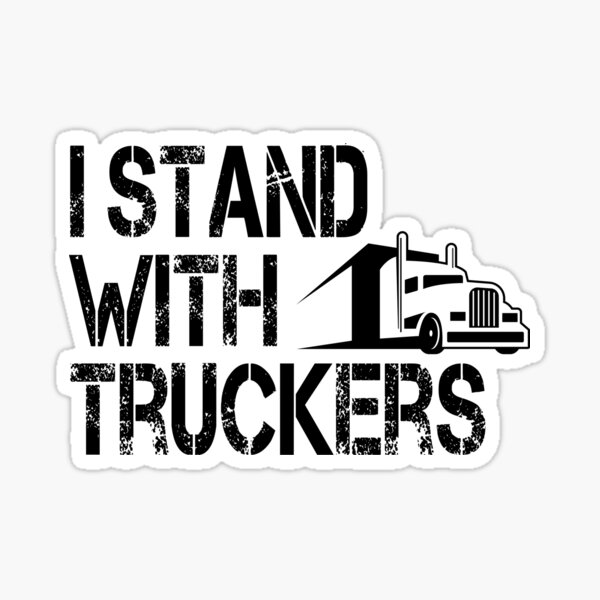 "Trucker Support Canadian Truckers Rule Freedom Convoy 2022, Trucker ...
