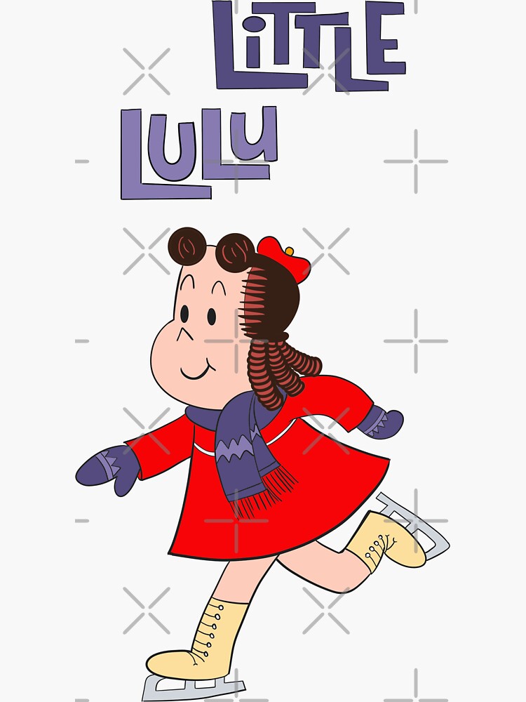 "Little lulu" Sticker by mixtape80 | Redbubble