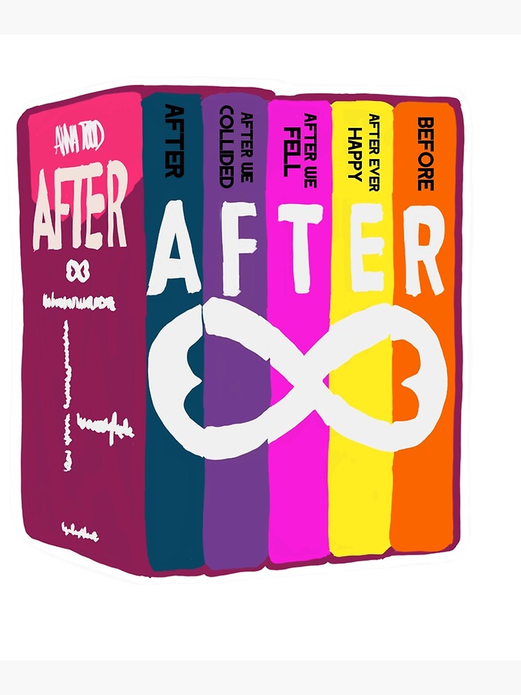 The Complete AFTER Series Collection Poster For Sale By LoganFox12 the-complete-after-series-collection-poster-for-sale-by-loganfox12