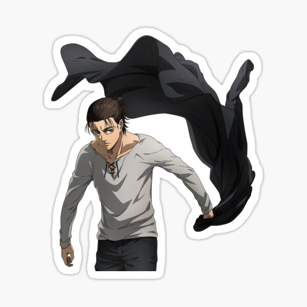 "Eren Jaeger, Attack on Titan" Sticker by PioWear4You | Redbubble