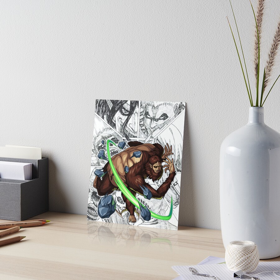 "Beast Titan, Zeke Yeager, Aot Shingeki No Kyojin Rumbling Attack On ...