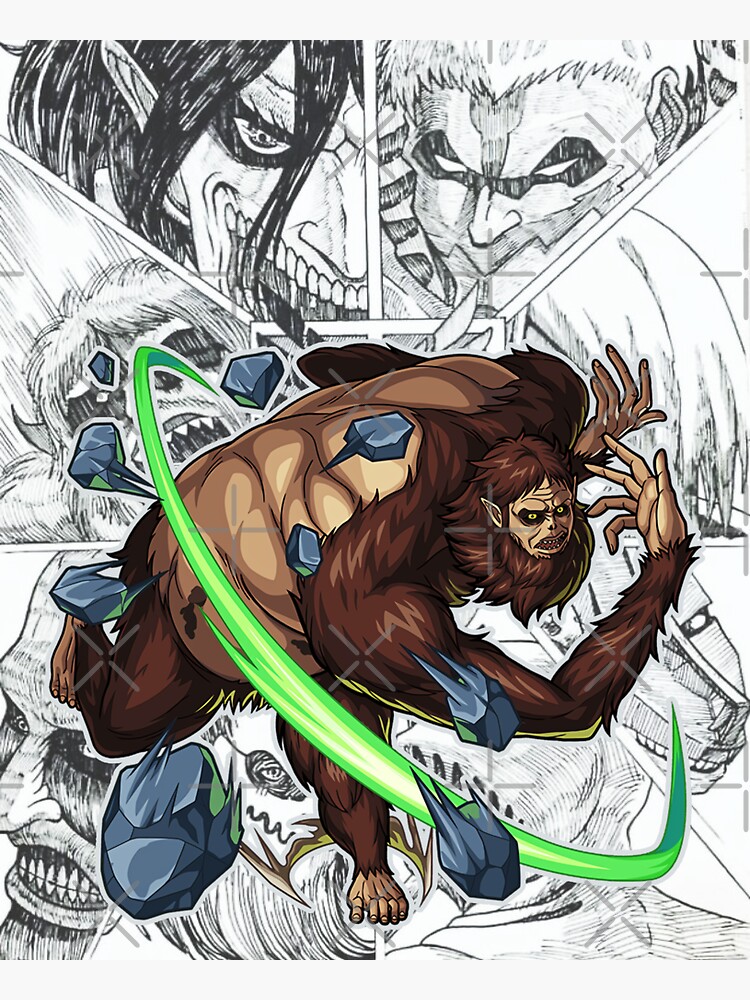 "Beast Titan, Zeke Yeager, Aot Shingeki No Kyojin Rumbling Attack On ...