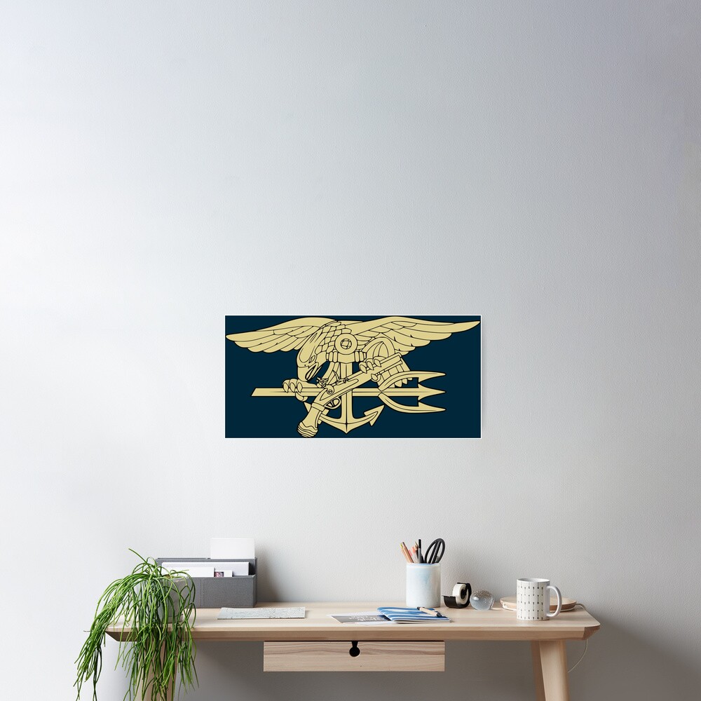 "United States Navy - Special Warfare insignia" Poster by ...