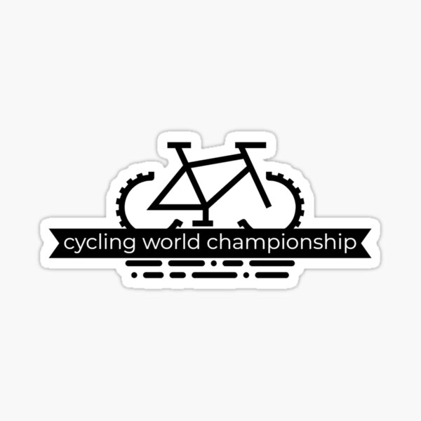 "cycling world championship" Sticker by BHLIM | Redbubble