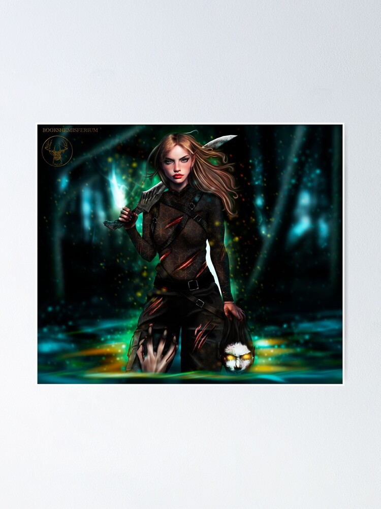 "Nesta Archeron from A Court Of Silver Flames no mask" Poster for Sale ...