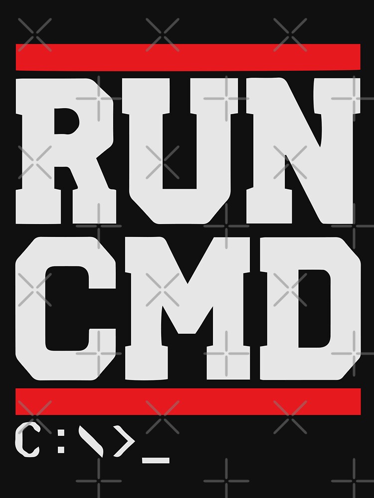 "Run Cmd" T-shirt for Sale by yooKabb | Redbubble | run cmd t-shirts ...