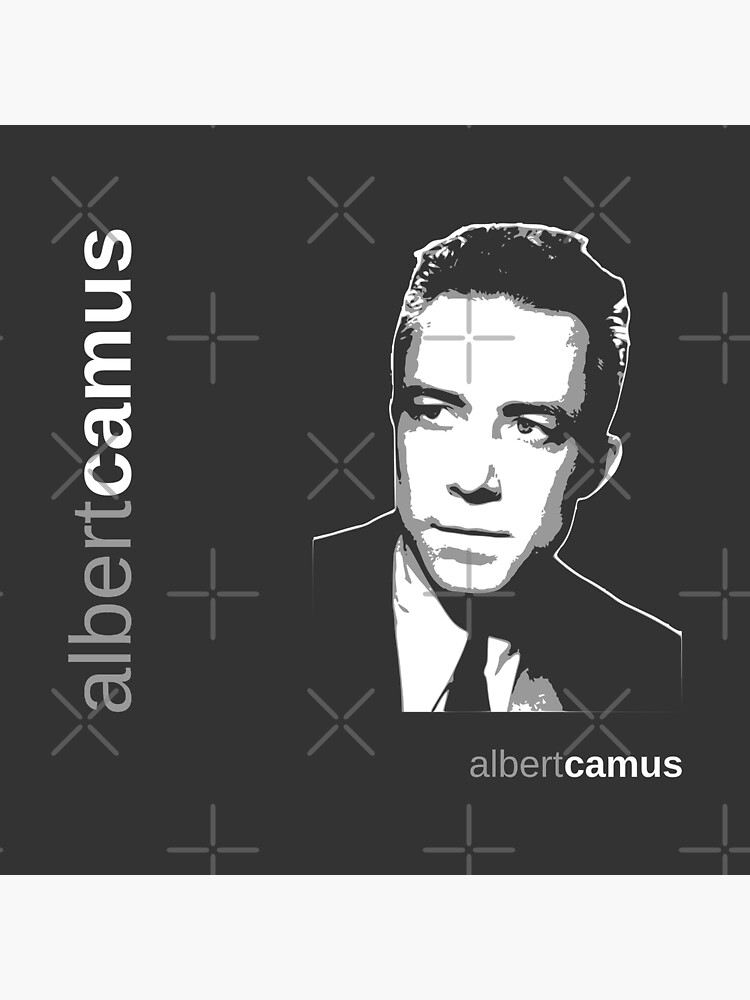 "Classic Albert Camus poster" Poster for Sale by CMYKStudio | Redbubble