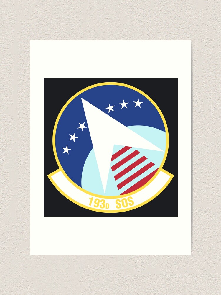 "193d Special Operations Squadron - US Air Force" Art Print by ...